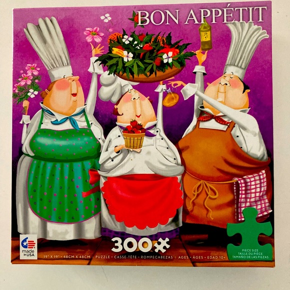 ceaco | Games | Ceaco Bon Appetit 30 Piece Puzzle | Poshmark